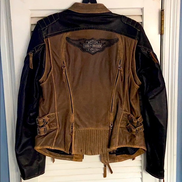Harley-Davidson | Jackets & Coats | Harley Davidson Leather Riding ...